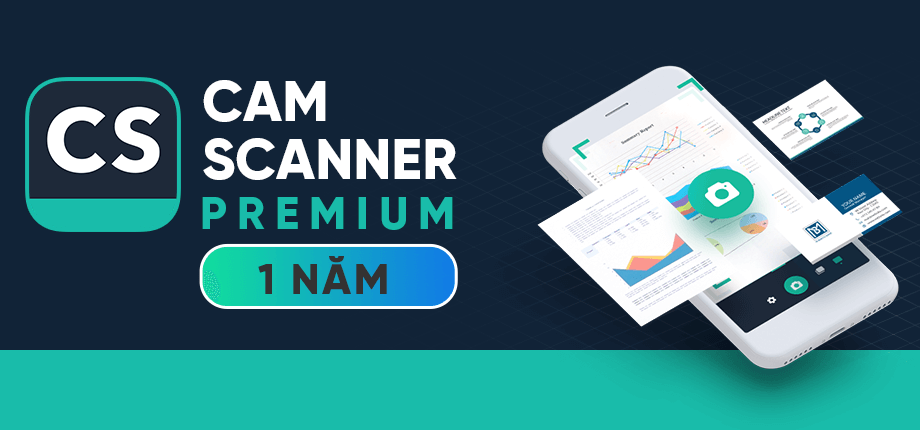 CamScanner Premium 1 năm - Tài khoản | Divine Shop